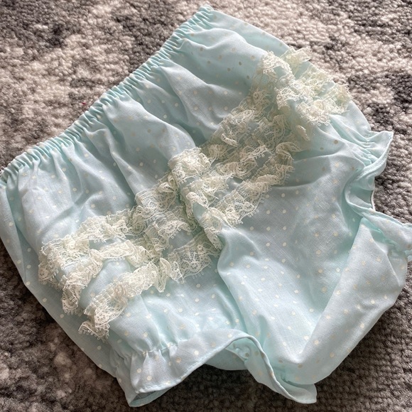 Vintage | Bottoms | Vintage Baby Girl Ruffle Bloomer | Poshmark